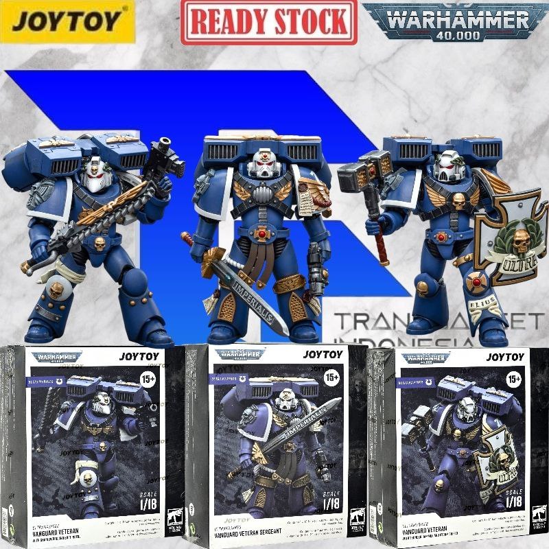 Jual JOYTOY 1/18 Warhammer 40K Ultramarines Vanguard Veteran Sergeant ...