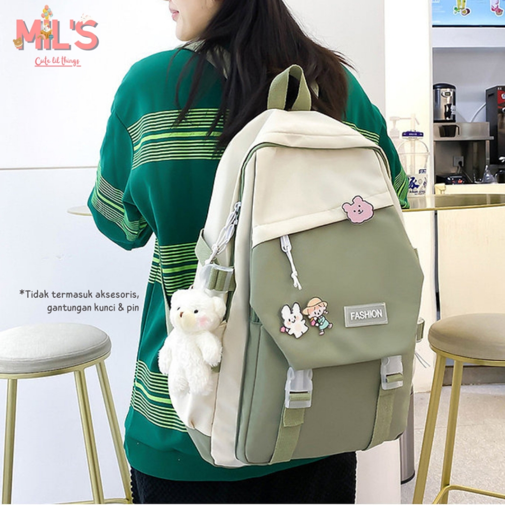 Jual [ CUTE MIL'S ] BACK TO SCHOOL TAS RANSEL ANAK TAS SEKOLAH BACKPACK ...