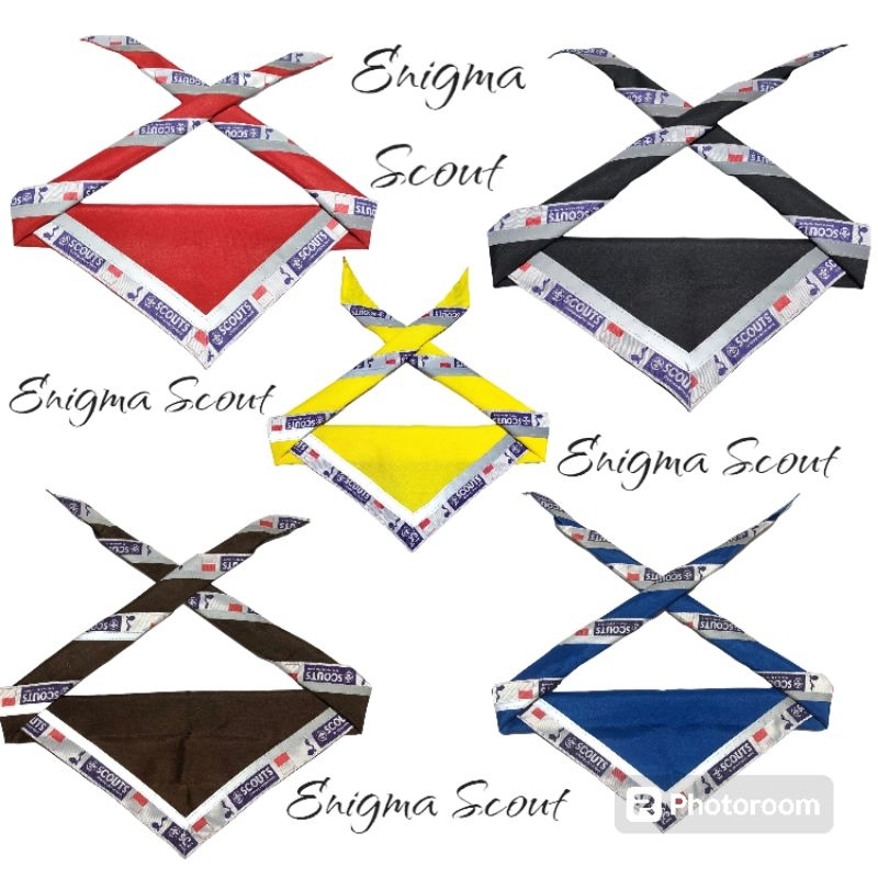 Jual scraf pramuka scout scraft wosm menyala | Shopee Indonesia