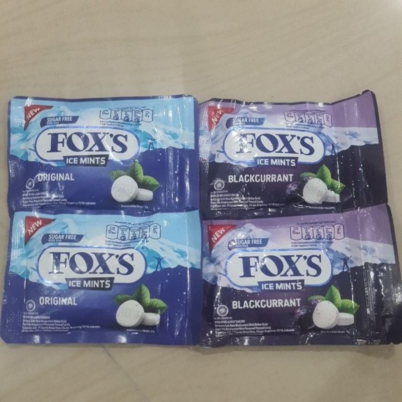 Jual FOX'S ice mints 25g | Shopee Indonesia