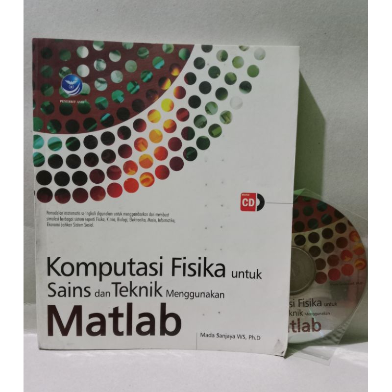 Jual komputasi Fisika untuk sains dan teknik menggunakan Matlab ...