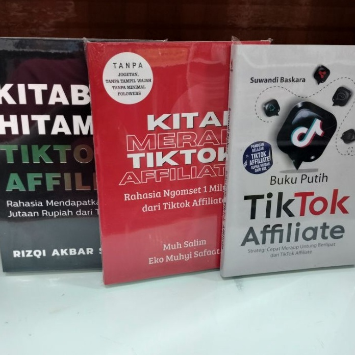Jual BORONG SEBELUM KEHABISAN Paket buku 3 buku 1 kitab hitam affiliate ...