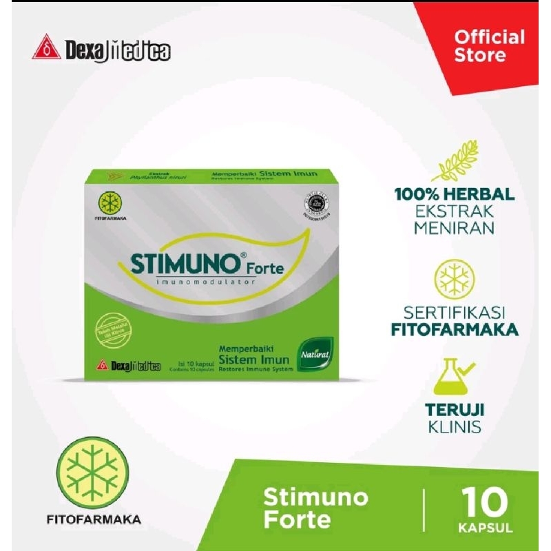 Jual STIMUNO FORTE 10s herbal (ed 2026) | Shopee Indonesia
