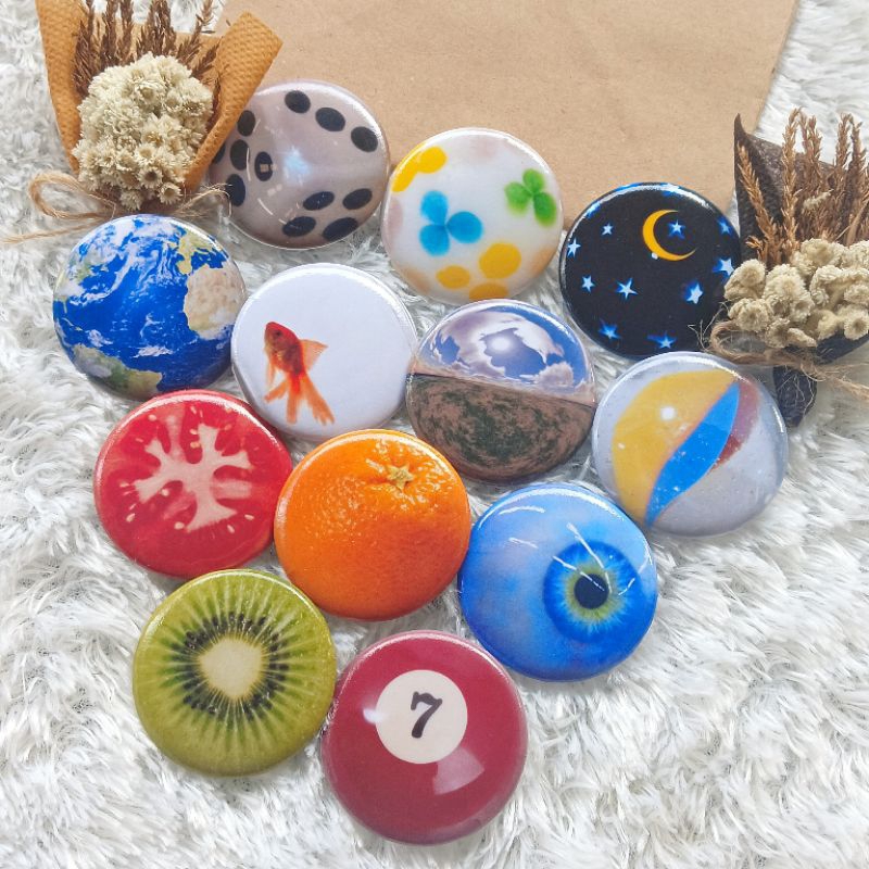 Jual PIN Round Photo / PIN 44mm Glossy / Pin Tas / Pin Button | Shopee ...