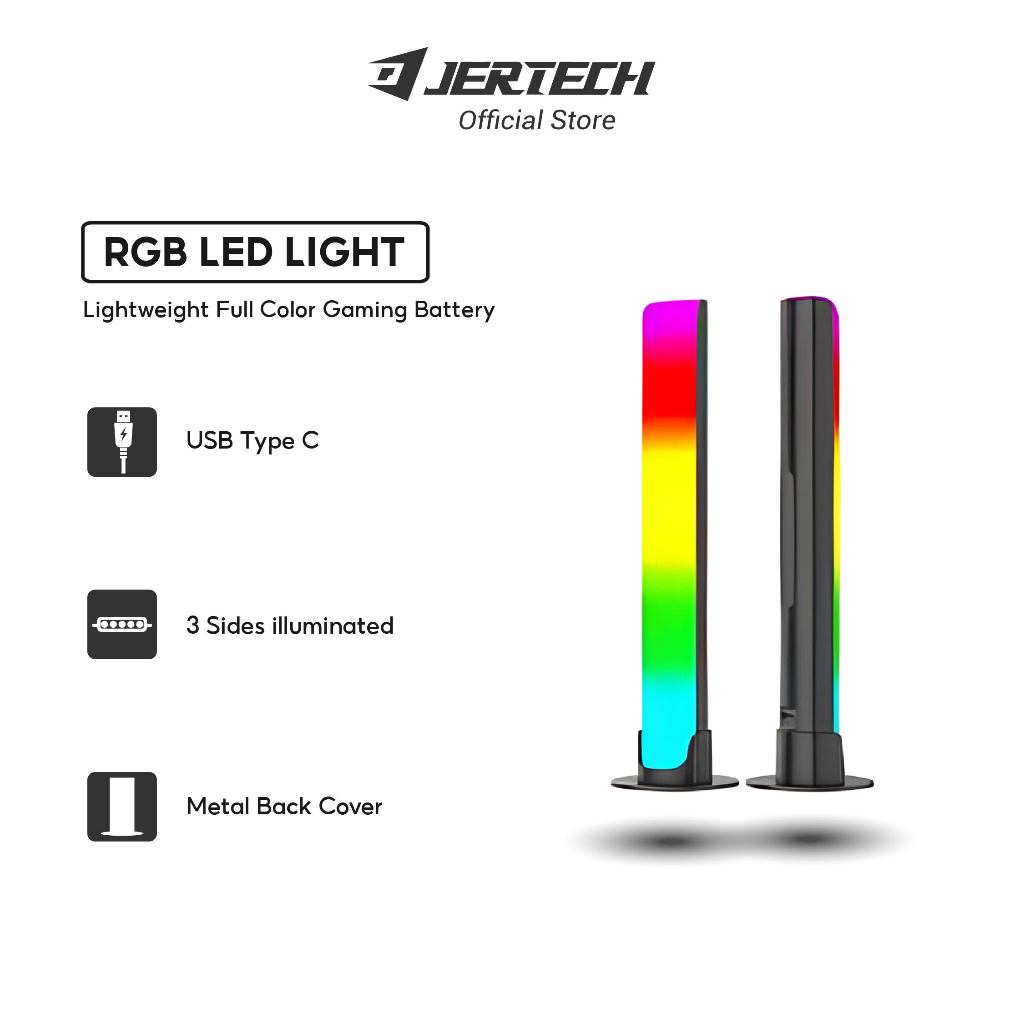 Jual Lampu RGB LED Bar Strip Light Gaming Full Color Baterai Cas AH087 ...