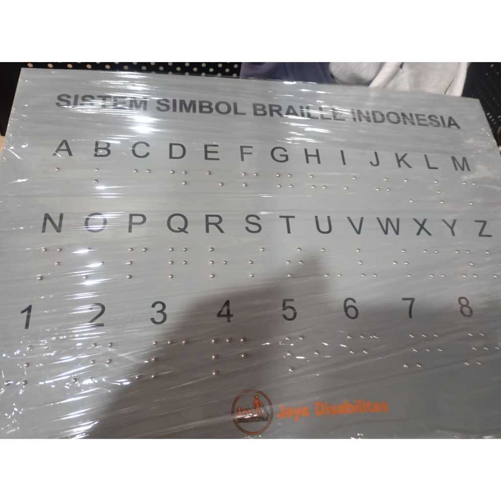 Jual SISTEM SIMBOL BRAILLE INDOENSIA | BRAILLE ALPHABET | Shopee Indonesia