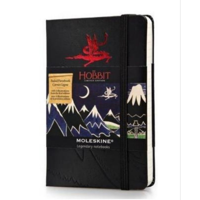 Jual Moleskine The Hobbit Ruled Notebook Limited Edition | Shopee Indonesia