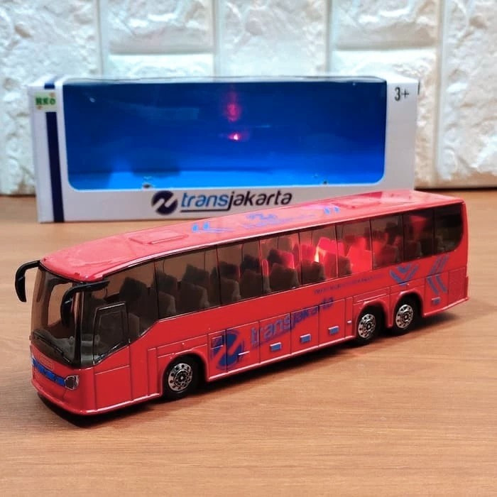 Jual DIECAST BUSWAY TRANSJAKARTA - MINIATUR BUS TRANS JAKARTA DEKORASI ...