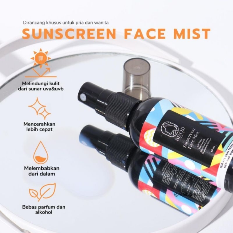Jual BDOD SUNSCREEN FACE MIST (SPF 30Pa++++ 60ml) | Shopee Indonesia