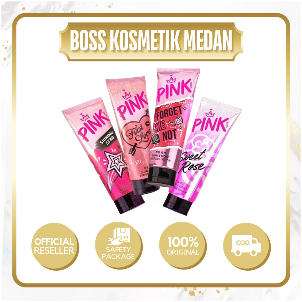 Jual Pink Skin Glow & Moist Parfumed Lotion 180ml By Shinzui | Shopee ...