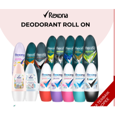 Jual Rexona Men Deodorant Roll On | Rexona Women Deodorant Roll On Antiperspirant - 72 Jam ...