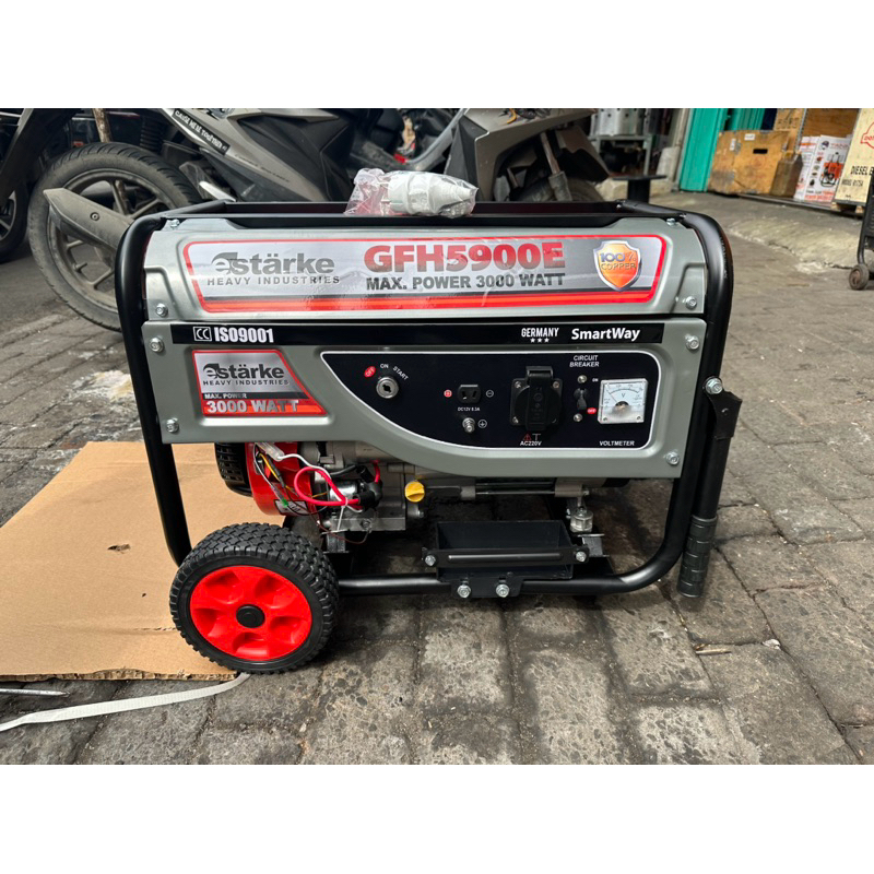 Jual GENSET GENERATOR TEMBAGA 3000 WATT ELECTRIC STARTER STARKE ...