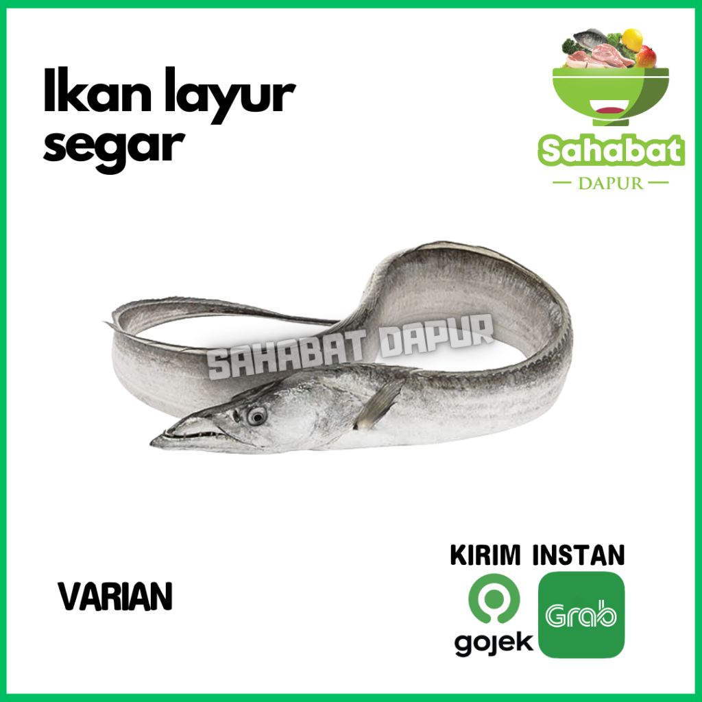 Jual Ikan Layur Segar - Sahabatdapur | Shopee Indonesia