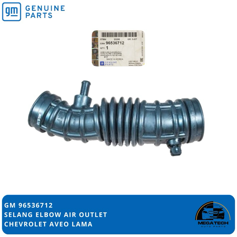 Jual SELANG ELBOW AIR OUTLET CHEVROLET AVEO LAMA ORIGINAL GM 96536712 ...