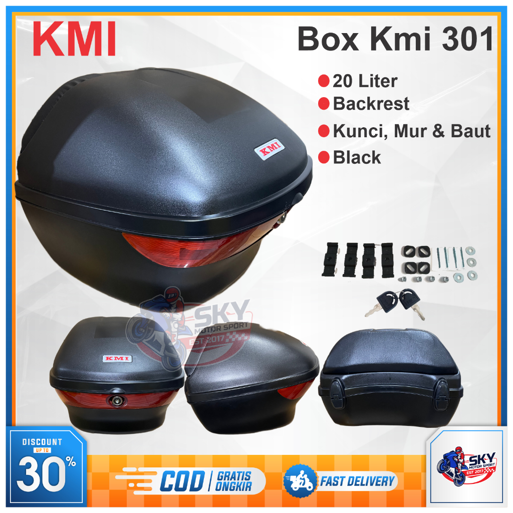 Jual Box Belakang KMI 301 20 Liter Import Original Universal | Shopee Indonesia