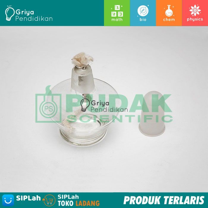Jual Pembakar Spiritus 250 ml dengan Tutup Plastik, Kaca - Alat Peraga ...