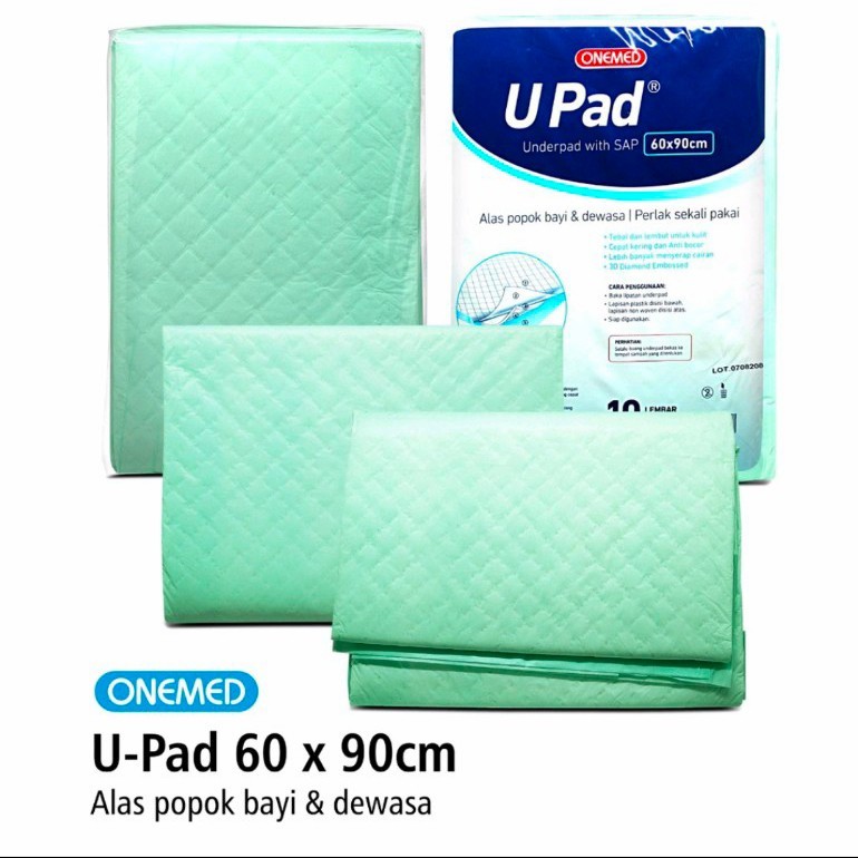 Jual Upad Underpad 60x90 cm Alas Pipis Orang Tua Kandang / training pad ...