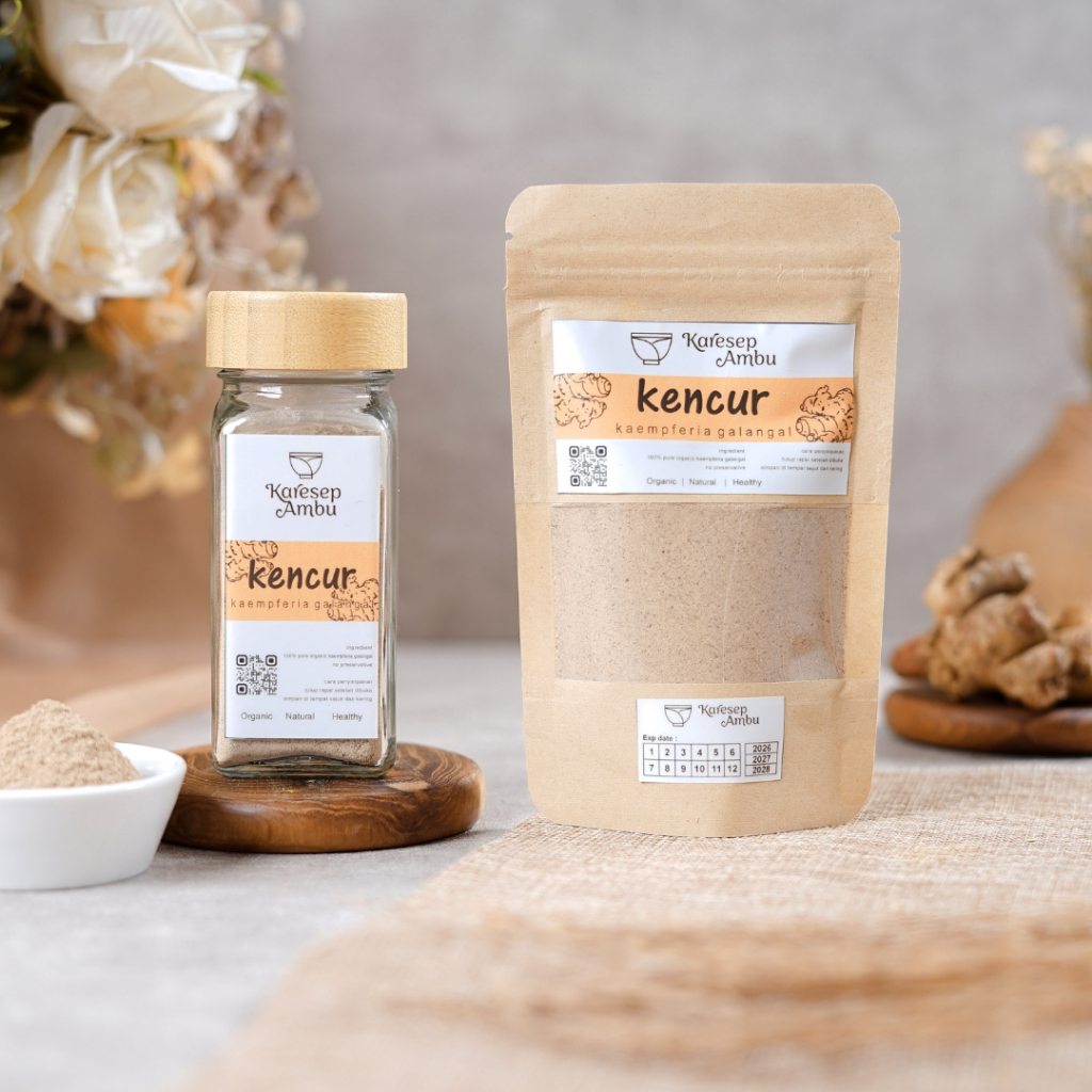 Jual Bumbu Dapur Rempah Asli Murni Organik / Dry Spices Kencur Bubuk ...