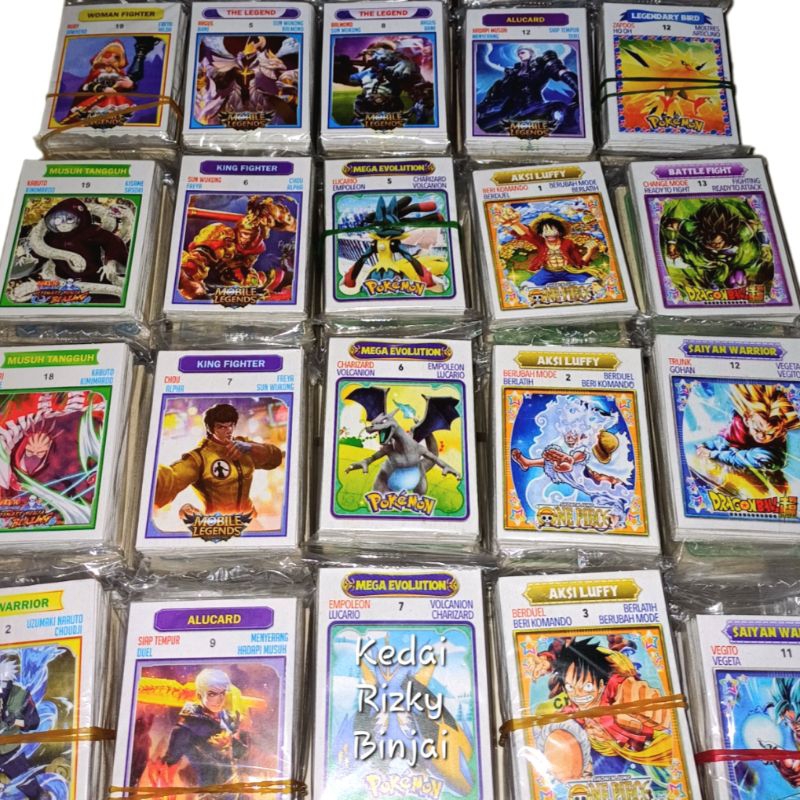 Jual Kartu Kwartet Kuartet Mainan Anak Kartu Karakter Anomali Tung Tung ...