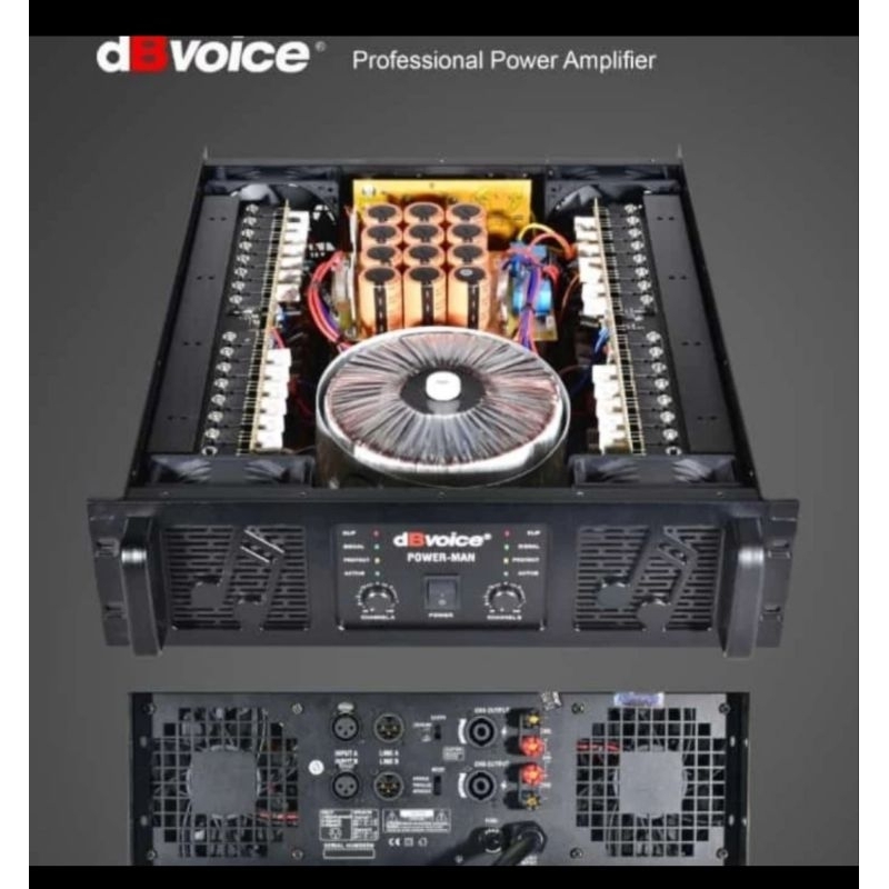 Jual Power dB Voice Power Man Original Amplifier Dbvoice Class GB ...