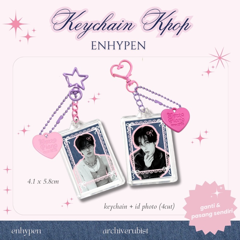 Jual KEYCHAIN CLEAR KPOP ENHYPEN | GANTUNGAN KUNCI / GANTUNGAN TAS KPOP ...