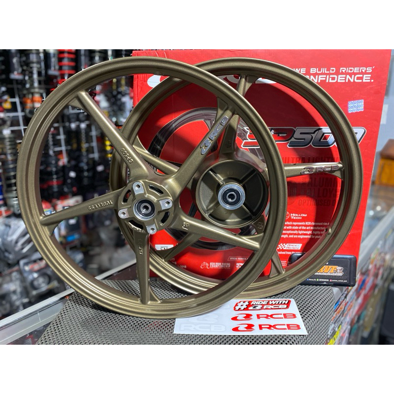 Jual VELG RCB VELG RACING RCB SP500 SP 500 SP 522 SP 811 GOLD BLUE ...