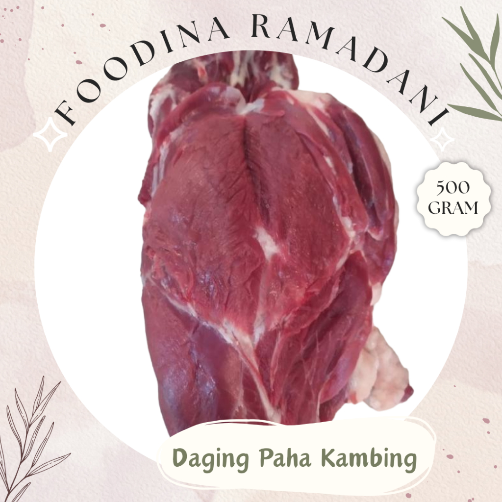 Jual DAGING PAHA KAMBING Tanpa Tulang - Lamb and Mutton Fresh [ Berat ...