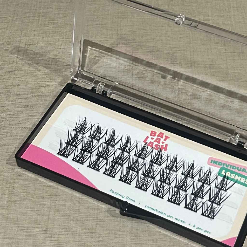 Jual Bat-A-Lash Bulu Mata Eyelash Extension Lembut Lentik 11mm | Shopee ...