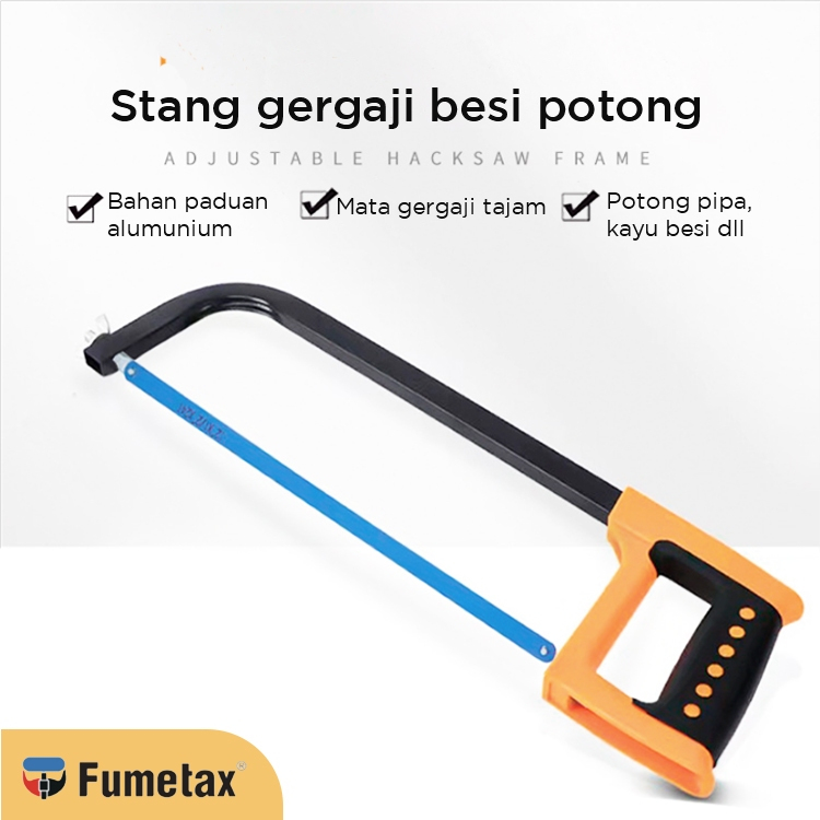 Jual Gergaji Stang Besi Triplek Kayu Mata 12 Inch handle nyaman Fumetax ...
