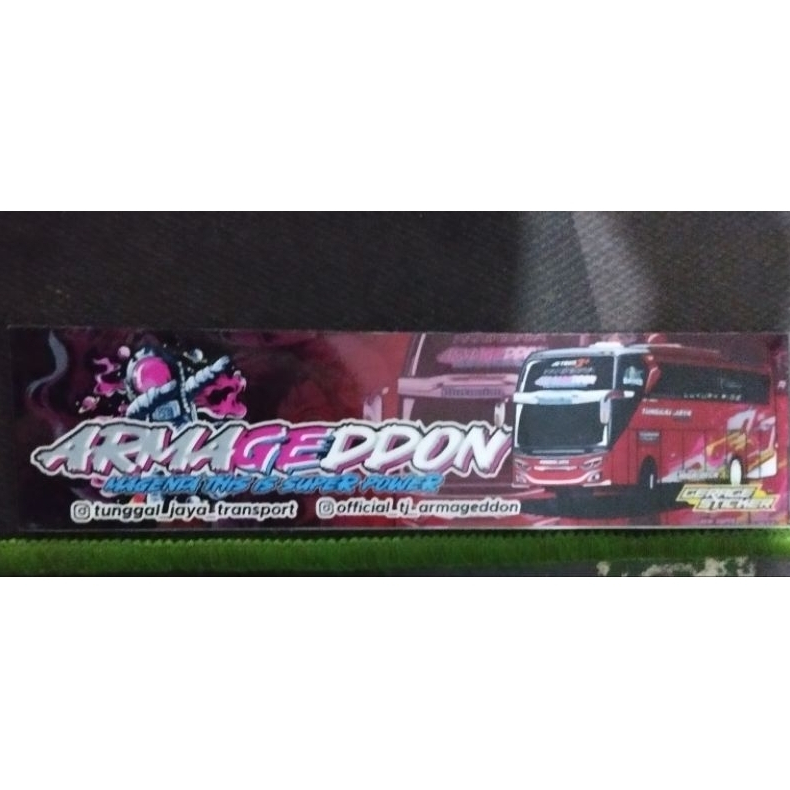 Jual Terbaru Striker Bus ARMAGEDDON Official ISI 3 PCS | Shopee Indonesia