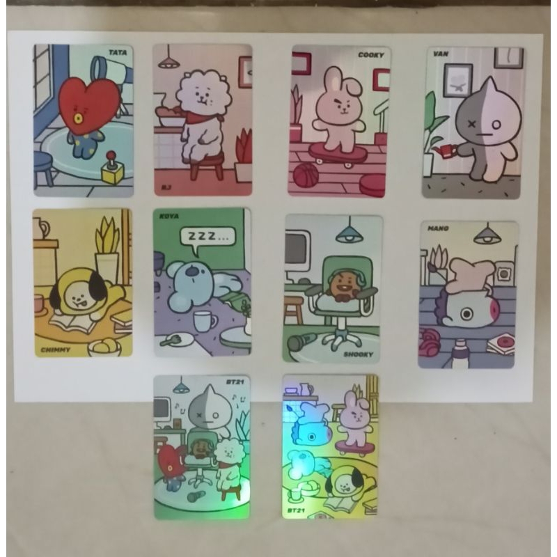 Jual BT21 CARD / KARTU BT21 X KFC | Shopee Indonesia