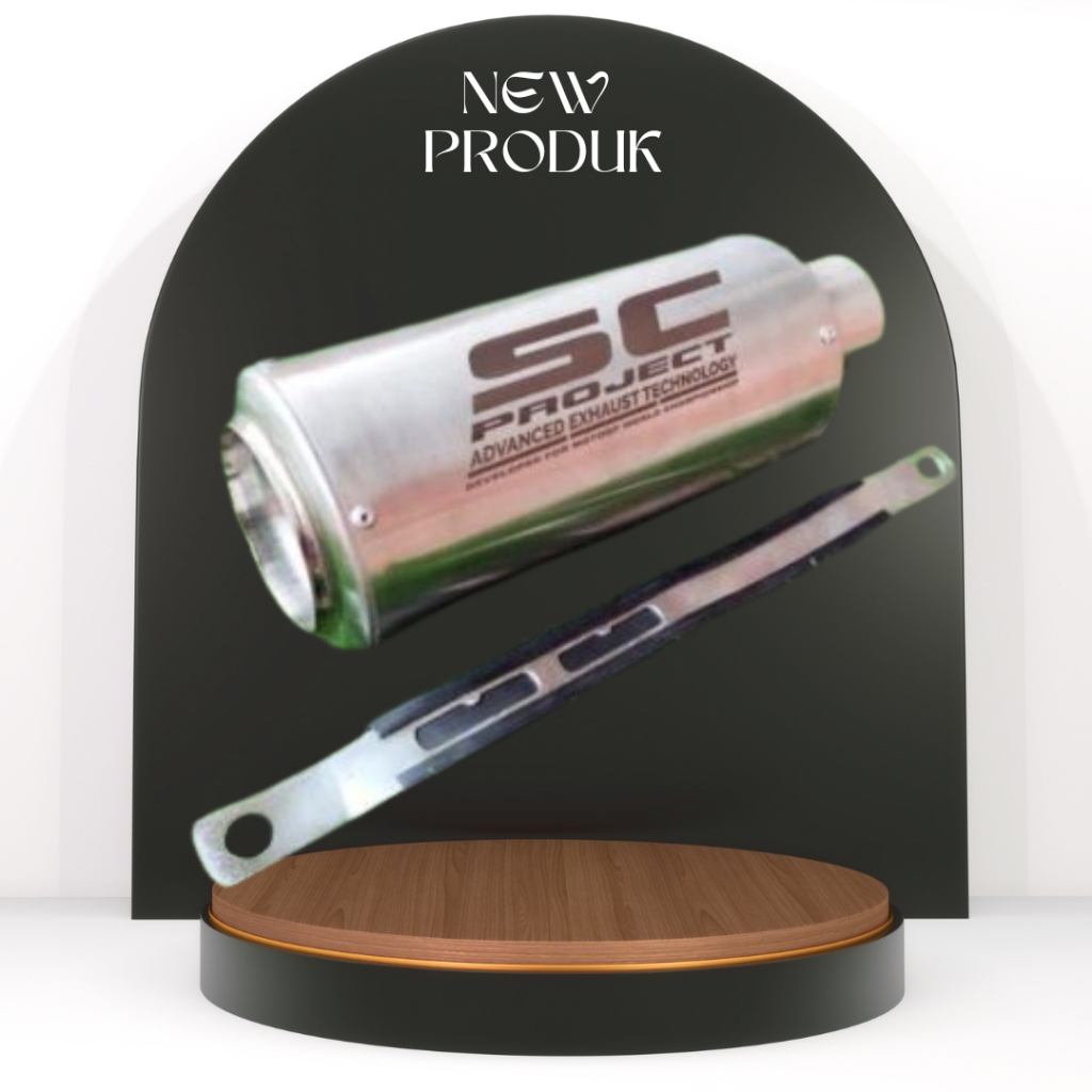 Jual Canister Open pipe Sc project 51mm for Wave 100 110 125 Xrm 100 ...