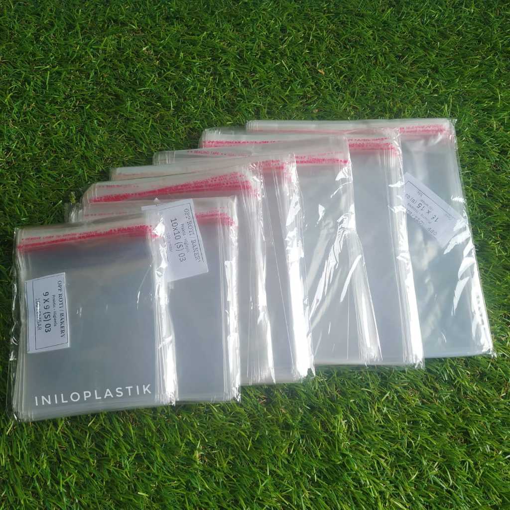 Jual Plastik OPP Seal / Plastik Roti Pie Souvenir Seal / Plastik Bening lem perekat | Shopee ...