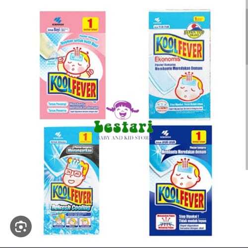 Jual KOOL FEVER PLESTER KOMPRES/TERMOREX PATCH PLESTER KOMPRES DEMAM ...