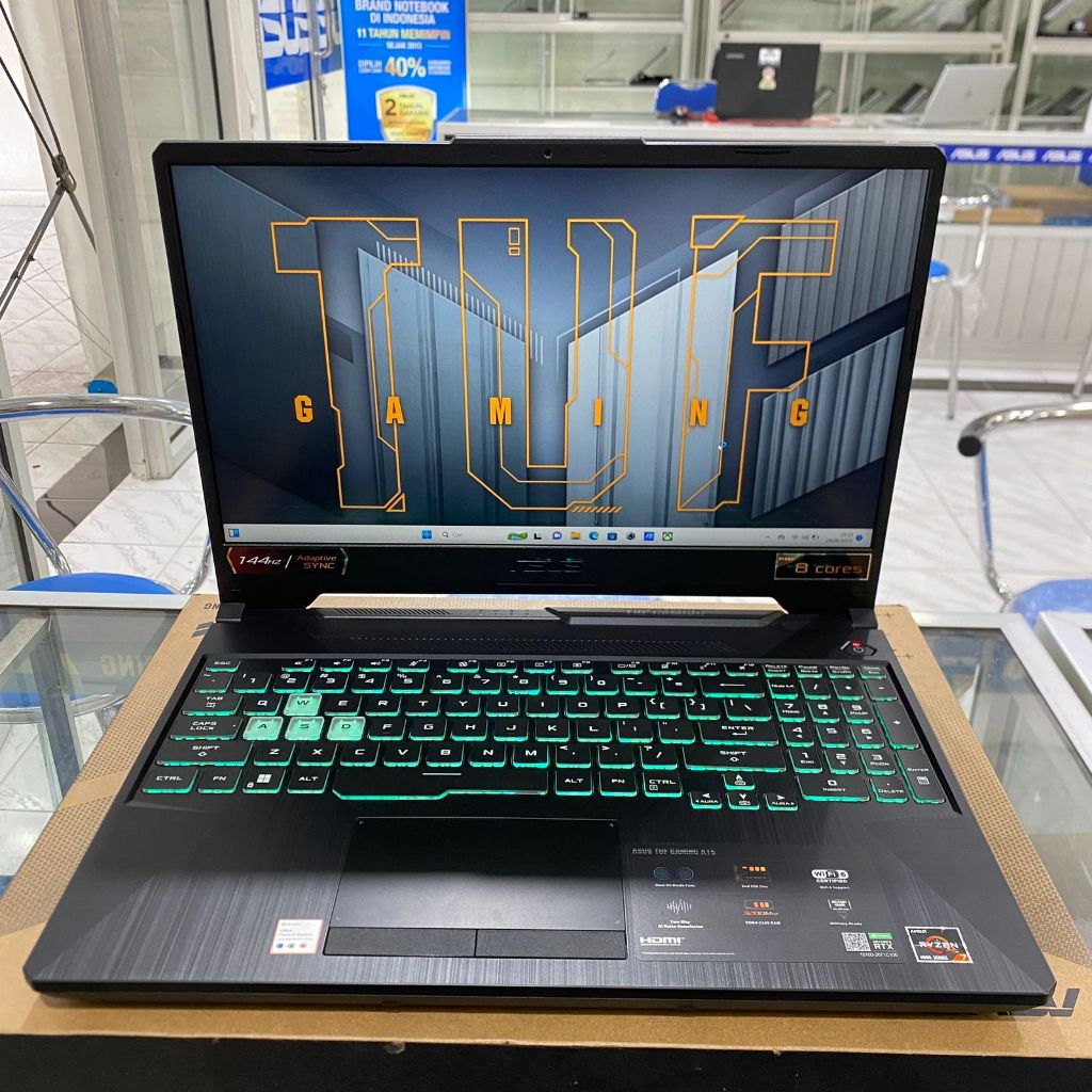 Jual New Asus TUF A15-FA506ICB Ryzen 7-4800H 8GB 512GB RTX 3050 4GB ...