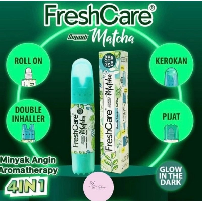 Jual freshcare matcha double inhaler roll on | Shopee Indonesia