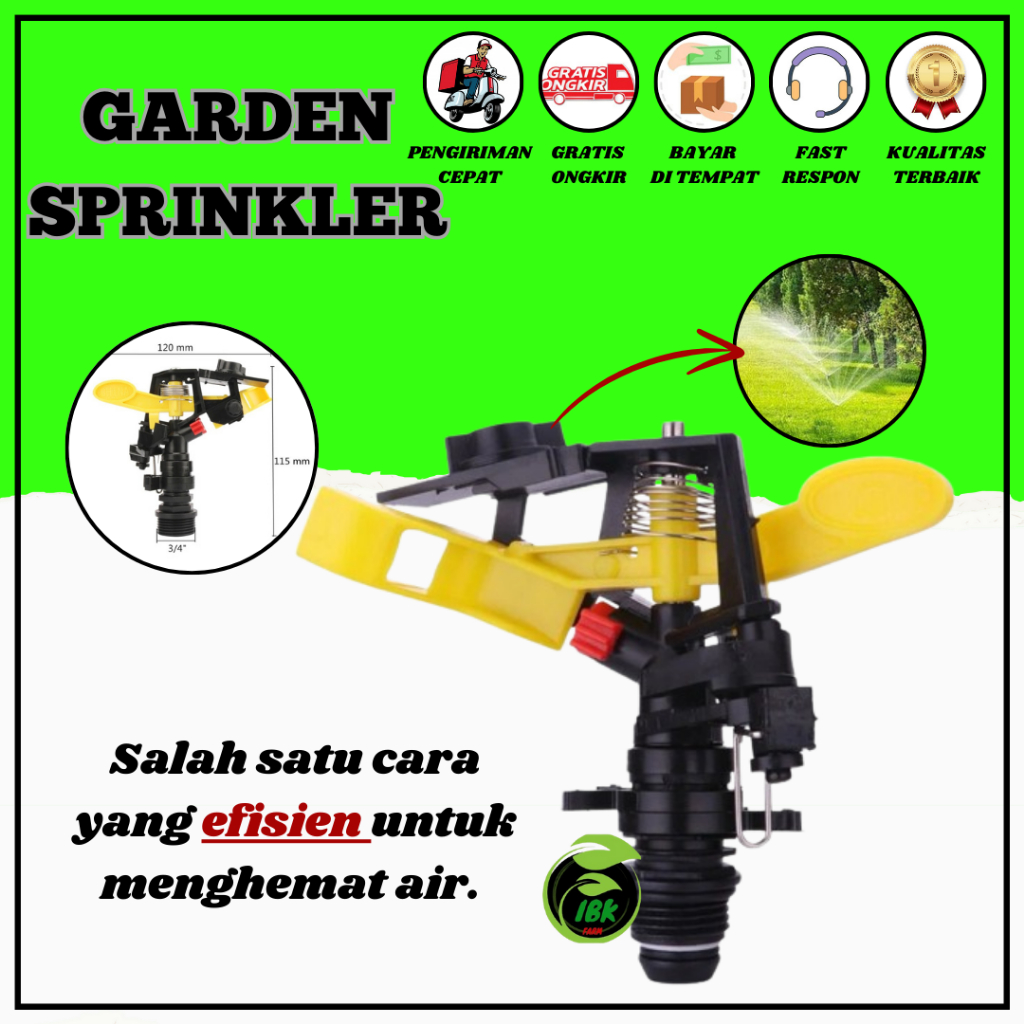 Jual Sprinkler Pertanian Sprinkler Taman Alat Sistem Irigasi Model Bisa ...