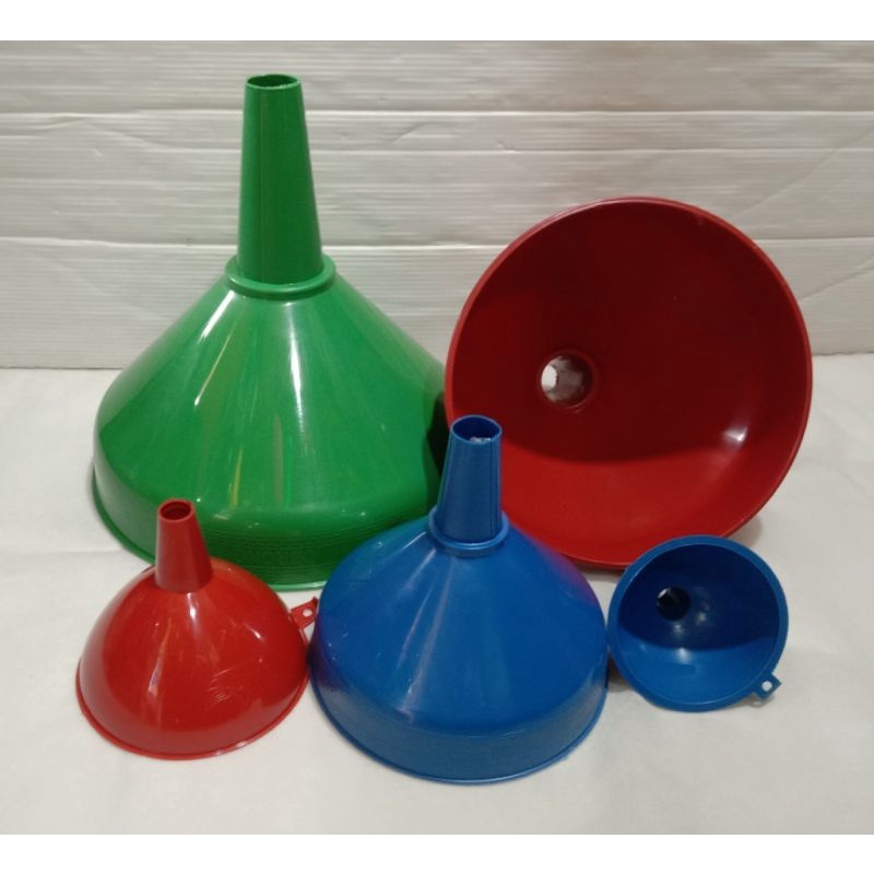 Jual Corong Air / Corong Minyak Plastik tebal Ukuran Kecil / Sedang ...