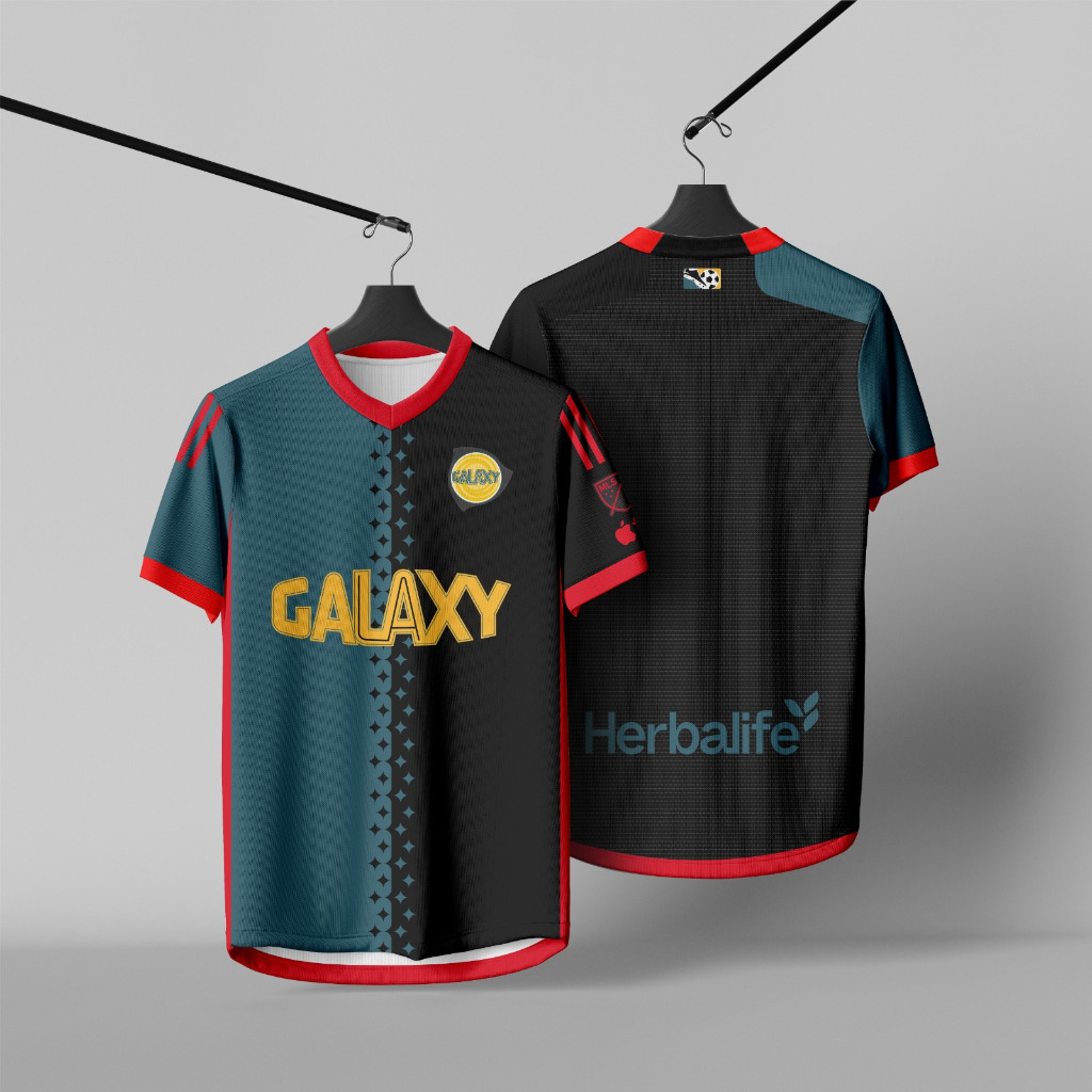 Jual jersey LA Galaxy 2024 MLS Third Kit Released fullprinting | Shopee ...