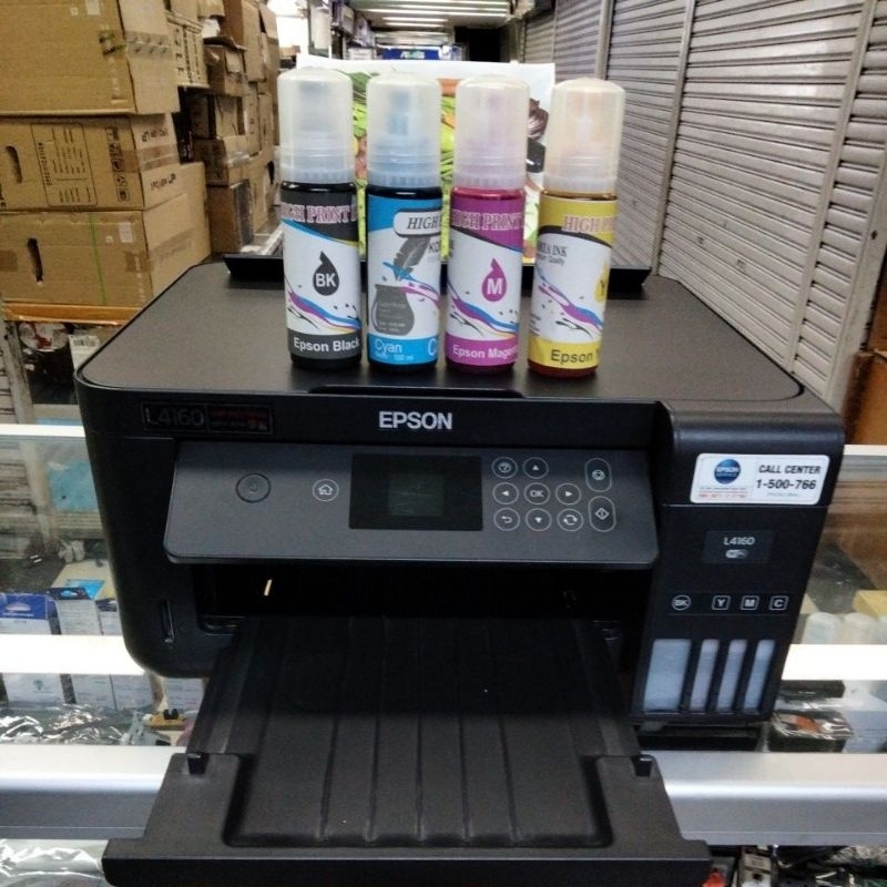 Jual Epson L4160 Auto Duplek printing" Wifi"Print Scan Sopy hasil ...