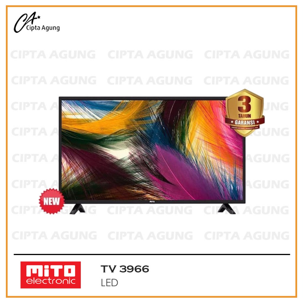 Jual MITO LED TV 40 INCH USB HDMI TV-3962 | Shopee Indonesia