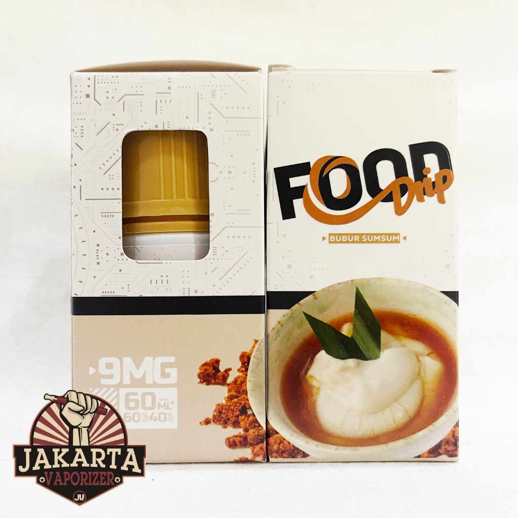 Jual FOOD DRIP V3 BUBUR SUMSUM 60ML 3MG 6MG 9MG BY DND DISTRIBUTION | Shopee Indonesia
