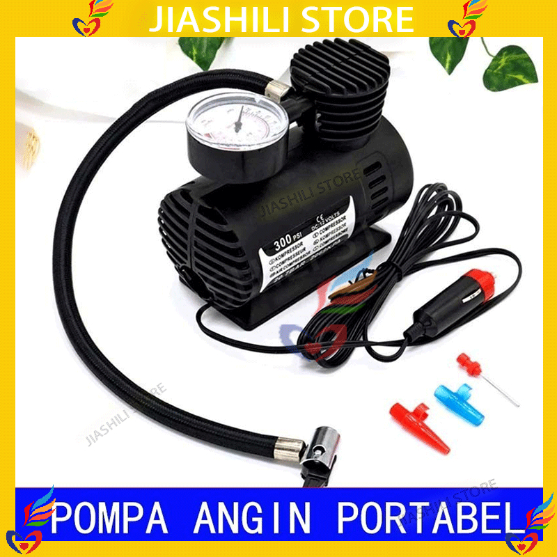 Jual JiashiliKompresor Pompa Angin Ban Mobil Listrik 300Psi DC 12V ...