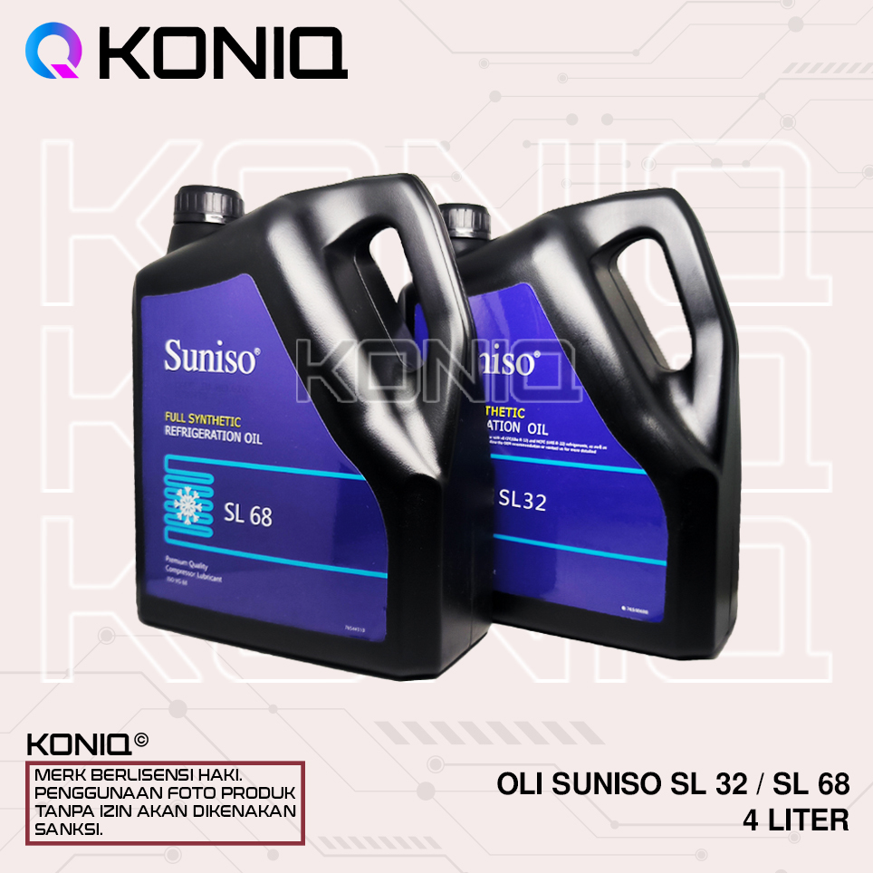 Jual OIL / OLI SUNISO SL 32 / SL 68 - GALON 4 LITER | Shopee Indonesia
