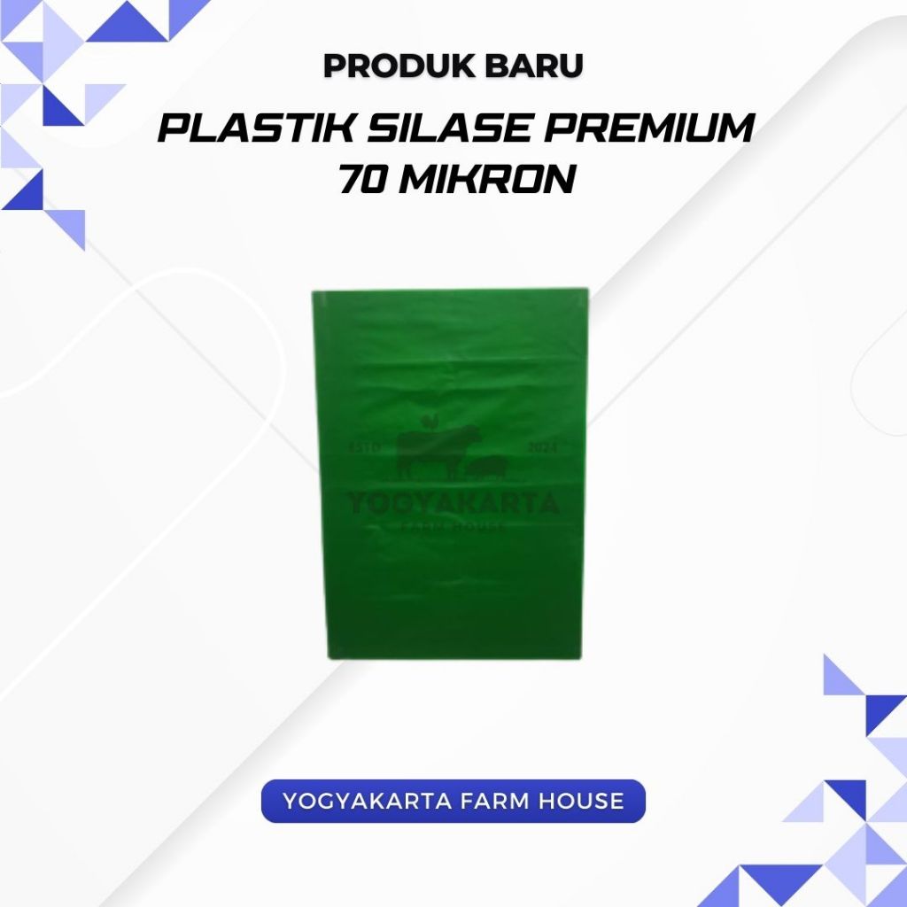 Jual Plastik Silase / Silage Pakan Ternak Kambing Domba Sapi Kapasitas 70 Mikron Per Lembar ...