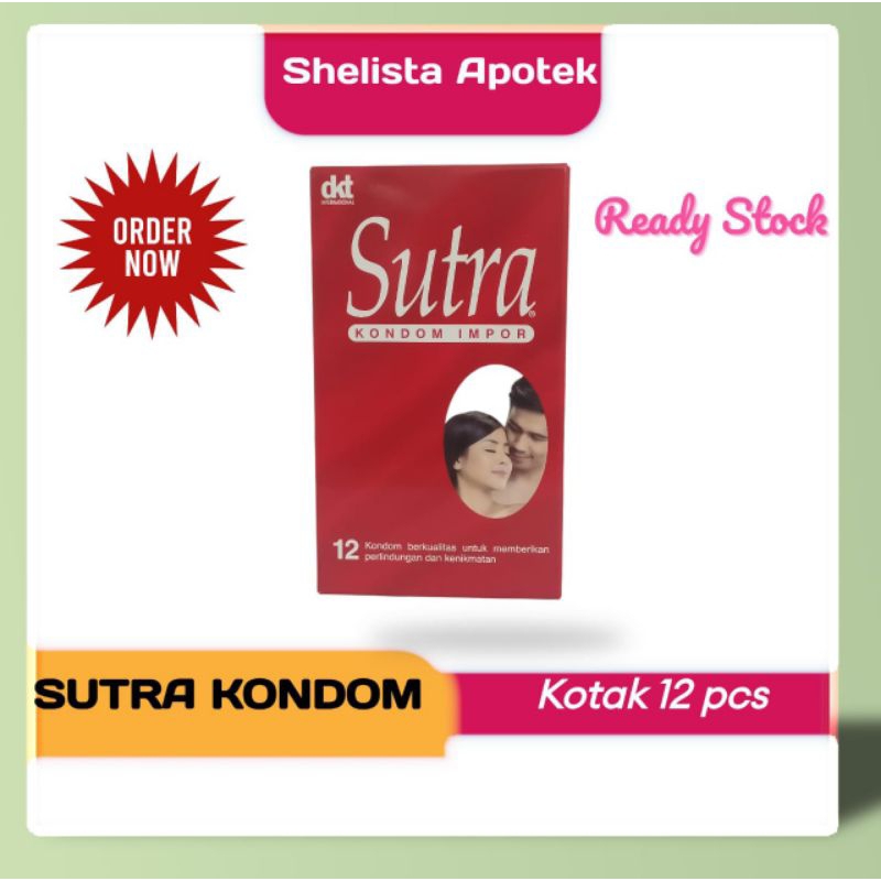 Jual Kondom Sutra Merah Kotak isi 12 pcs (PRIVASI AMAN) | Shopee Indonesia