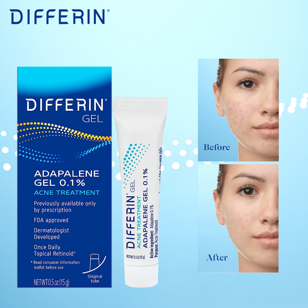 Jual Differin Acne Treatment Gel / Differin Adapalene Gel 0.1% Acne ...