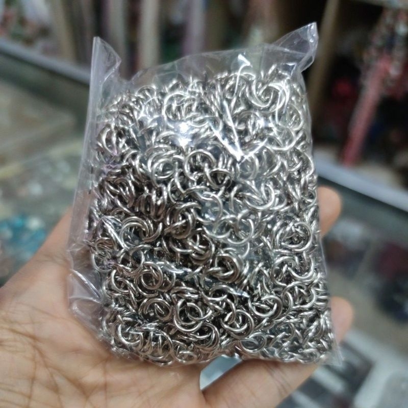 Jual ring besi sambungan gantungan kunci 8mm | Shopee Indonesia
