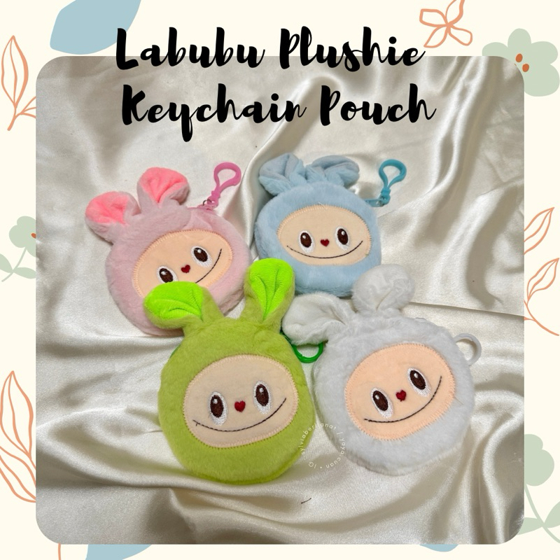 Jual Labubu Head Plushie Pouch Keychain | Gantungan Kunci Tas Power ...