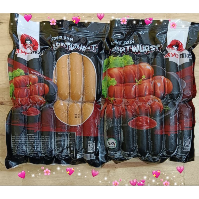Jual SOSIS SAPI BAKAR MINI AYOMA 500GR ISI 12PC 60℅ DAGING SAPI/SOSIS ...